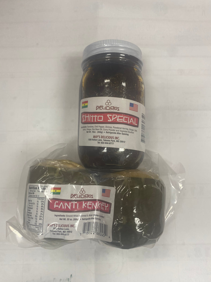 2 Fante kenkey and 454g shito – BARFFOODZ